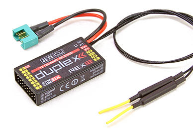 Jeti Duplex Rex 12 2.4GHz Receiver w/ Telemetry – RC Gadgetz